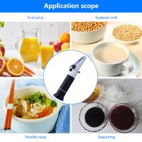 China Hand Held Digital Brix Salinity Refractometer , Portable Aquarium Refractometer for sale