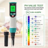 China High-Precision Soil pH & Temperature Sensor | Replaceable Probe, LCD Backlit Display for sale