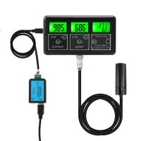 China Multi Parameter RS485 Water Testing Device pH EC TDS ORP Temp RH Meter for sale