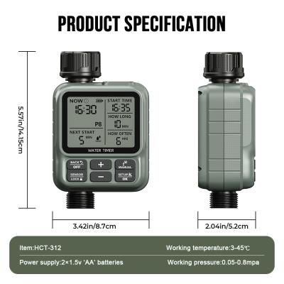 Cina Timer per tubi esterni con sensore di pioggia controllo automatico dell'acqua in vendita