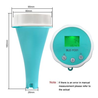 China Smart Bluetooth Pool Water Tester - 6 - in - 1 pH/EC/TDS/ORP/CL/Temp Meter voor zwembad en aquatische plaatsen Te koop