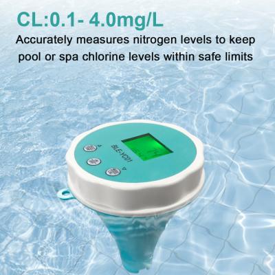 China Multi-Parameter Digital Water Analyzer pH/EC/TDS/CL/ORP/Temp Meter Smart 6-in-1 water quality tester for Swimming Pool for sale