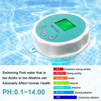 China Multi-Parameter Digital Water Analyzer pH/EC/TDS/CL/ORP/Temp Meter Smart 6-in-1 water quality tester for Swimming Pool for sale
