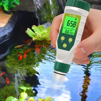 China 5-in-1-Mehrparameter-PH-Meter mit Hintergrundbeleuchtung für Labor-Aquarien PH TDS Salzgehalt EG-Temperaturmessgerät zu verkaufen