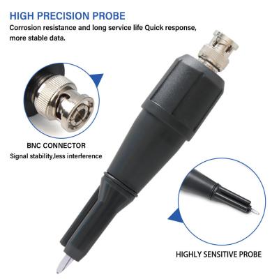 China Automatic Calibrating PH Meter Replaceable Probe For Hydroponics Soil Cheese Meat Lab Water for sale
