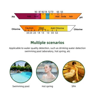 中国 CL2テスター 2 in 1 水質 PH & 塩素 PC-102 - 高精度 プール & アクアリウム テスター 販売のため