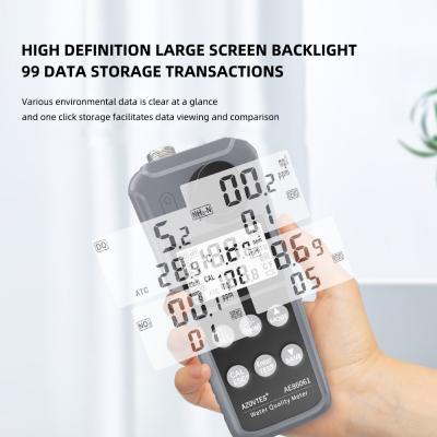 China Medidor de pH Bluetooth para acuicultura con pruebas de DO, amoníaco y nitrito en venta