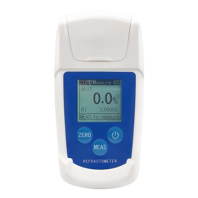 China Digital Brix Refractometer with 0-55% Measurement Range Compact Size 120mm*58.5mm*30mm and ±0.1%Brix Resolving Power for sale