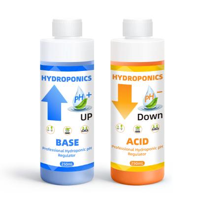 China Hydroponic pH Adjustment Kit with 250mL Capacity for Optimal Plant Nutrient Absorption and Stable Formula for sale