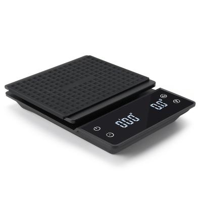 China Digital Kitchen Scale with 0.1g Accuracy and 3kg Capacity High Precision LCD Electronic Weighing Scale for sale