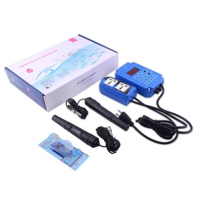 China Digital 2-in-1 pH ORP Controller with Replaceable BNC Electrodes and 110V/220V Power Relay Output for Aquarium Hydroponics Pool Spa for sale