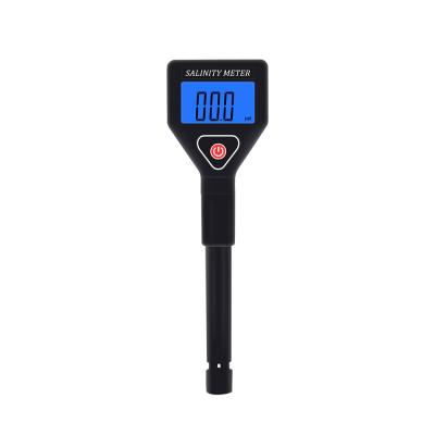 China Portable Digital Salinity Meter with 0~199.9ppt Measuring Range and Temperature Compensation for sale