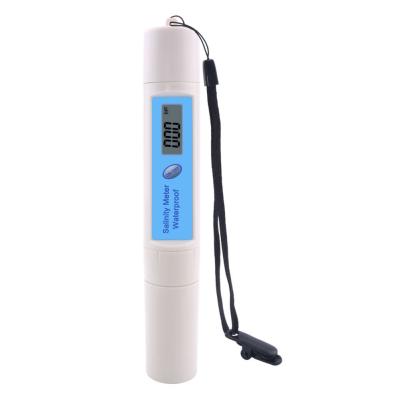China Waterproof Digital Salinity Meter with 0~199.9ppt Measurement Range and 0~50℃ Temperature Compensation for sale