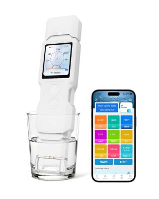 China YIERYI 9-in-1 Smart WiFi Water Quality Salt Tester TDS Meter Digital App Control Analyzer For Hydroponics Aquarium Pool Drinking for sale