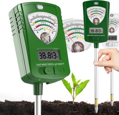China 7 In 1 Digital Soil Analyzer With LCD Display For Accurate Garden Light Moisture PH Monitoring for sale