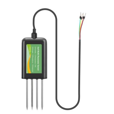 China RS485 Soil Multi Parameter Sensor 8-in-1 EC pH NPK Temp Moisture Detection Agriculture Greenhouse Use for sale