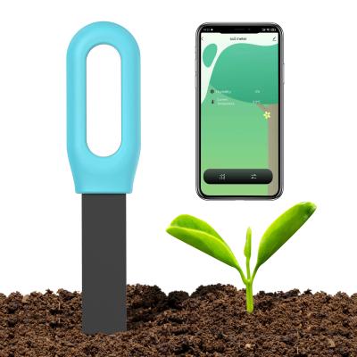 China Wireless ZigBee Smart Soil Moisture Temperature Monitor for Plants App Controlled for sale