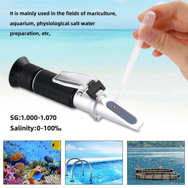 1.070SG 100ppt Aquarium Atc Digital Salinity Meter
