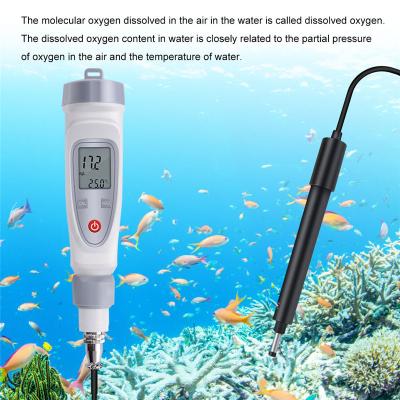 China DO 0.1mg/L Aquarium Digital Dissolved Oxygen Meter for sale