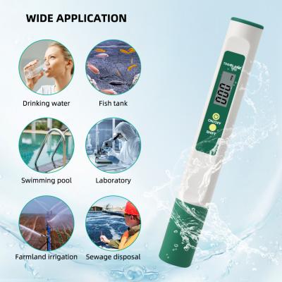 China Household Digital Water Quality Meter 3 In 1 Temp TDS EC Meter for sale