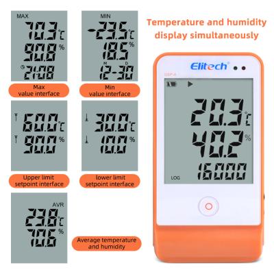 China GSP 6 USB Temperature Humidity Data Logger Recorder For Refrigerated Cold Chain Transport for sale