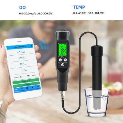China Smart Blue Tooth Dissolved Oxygen Meter 0.0 - 30.0 Mg/L Digital Online Detector for sale