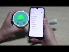 Smart Solar Schwimmbeckenthermometer mit RGB-Licht und drahtlosem Empfänger