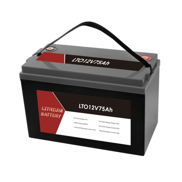 Quality 12V 75Ah LTO Battery Pack For Marine RV Applications With 12mΩ Resistance for sale