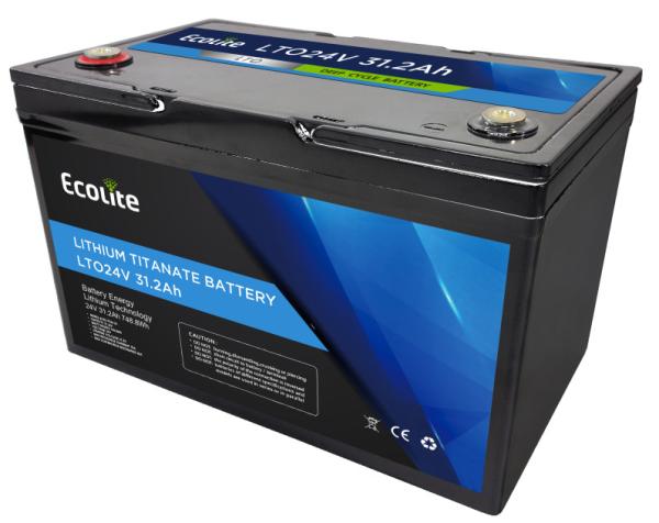 Quality Ecolite LTO24-30 24V 31.2Ah Lithium Titanate Battery Pack 748.8Wh Energy for sale