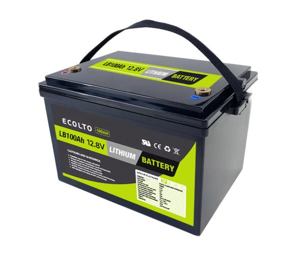 Quality Maximum Charge Current 100A 12V 100Ah LiFePO4 Reliable Lithium Battery for sale