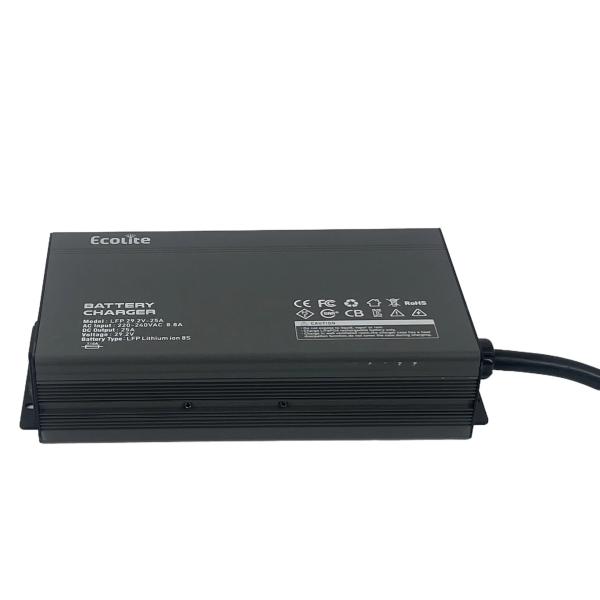 LFP 29.2V 25A RV Batería de litio IP20 Protección 283x142x64mm