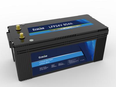 China LFP 24V 80Ah Lkw Parkplatz Klimaanlage Starter Batterie Experte sicherer und stabiler zu installieren zu verkaufen