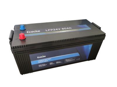 China 24V 80Ah Lkw Lithium Start-Stop Automotive Batterien LiFePO4 LithiumLkw Start-Cranking-Batterie zu verkaufen