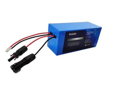 Chine ECOLFP2404 24V 6Ah LiFePO4 Batterie de suivi solaire avec une plage de température élevée à vendre
