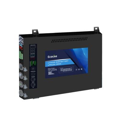 China Integrated Battery Pack 12.8V 150Ah Alternator Solar AC Ready 150A Continuous for sale