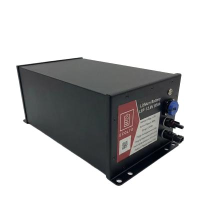 China LiFePO4 12V 80Ah Integrated BMS & MPPT Battery for Solar Street Light Systems for sale