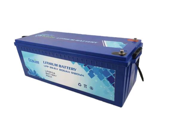 Quality 25.6V 200Ah LiFePO4 Deep Cycle Battery for Solar Energy Storage and High-Power Applications for sale