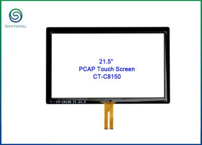 China Folha de prova capacitiva do tela táctil de PCAP prolongamento do 16:9 da relação de USB de 21,5 polegadas à venda