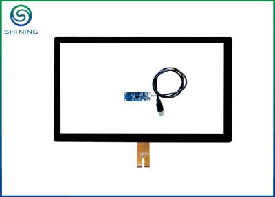China Het Comité van het 21,5 Duimpcap Touche screen Bekleding met de Interface van Front Glass USB Te koop