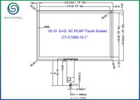 China COF 16:10 Industrial Touch Screen LCD Panel GT928 Controller 10.1 Inch for sale