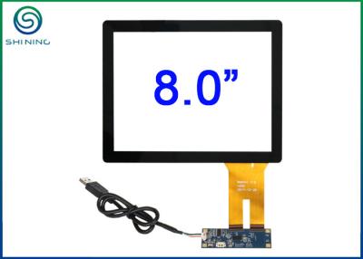 Cina Interfaccia industriale capacitiva a 8 pollici del PC PCAP USB dell'esposizione del touch screen di 4:3 in vendita