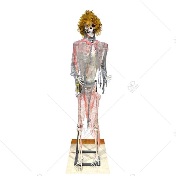 Quality Animatronic Electric Ghost Haunted House Props Halloween Zombie For Theme Park for sale