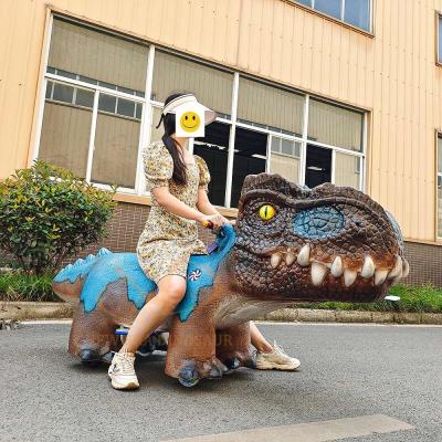 China Animatronic Dinosaur Ride Coin Operated for Theme Park and Jurassic World for sale