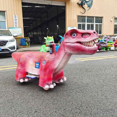 China Kiddie Dinosaur Electric Scooter Remote Control Realistic Dinosaur Animatronic for sale