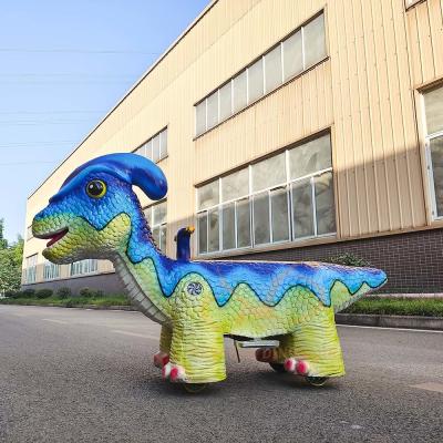 Cina Parco di divertimenti del mondo giurassico Passeggiata su dinosauro animatronico Passeggiata per il centro commerciale in vendita