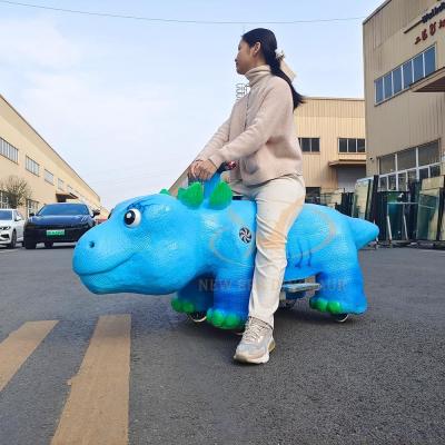 China Winkelcentrum Animatronische Dinosaurus Ride afstandsbediening voor kinderen Te koop