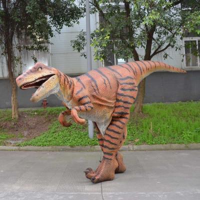 China Animatrónico realista traje de dinosaurio simulado para el parque de diversiones en venta