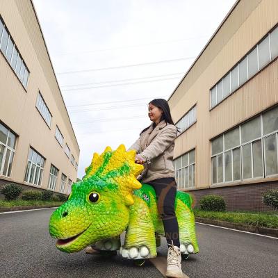 Cina Parco di divertimenti Centro commerciale Animatronic Dinosaur Ride For Children in vendita