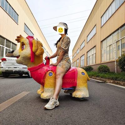 China Simulated Dino Animal Ride Car for Shopping Mall and Amusement Park for sale