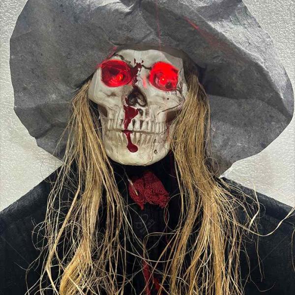 Quality Customzied Halloween Decoration Props Electric Scary Witch Prop for sale